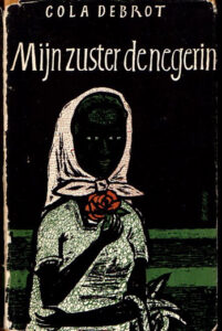 Zwart & wit als weefsel met een brokaten patroon | Indisch Anders